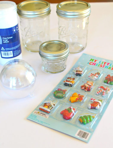 DIY Mason Jar Snow Globes Tutorial - Creative Cynchronicity