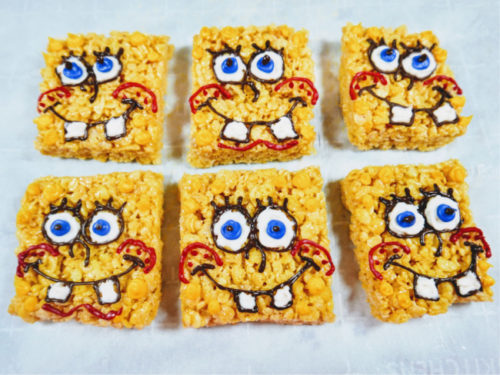 SpongeBob Squarepants Treats Recipe - Creative Cynchronicity