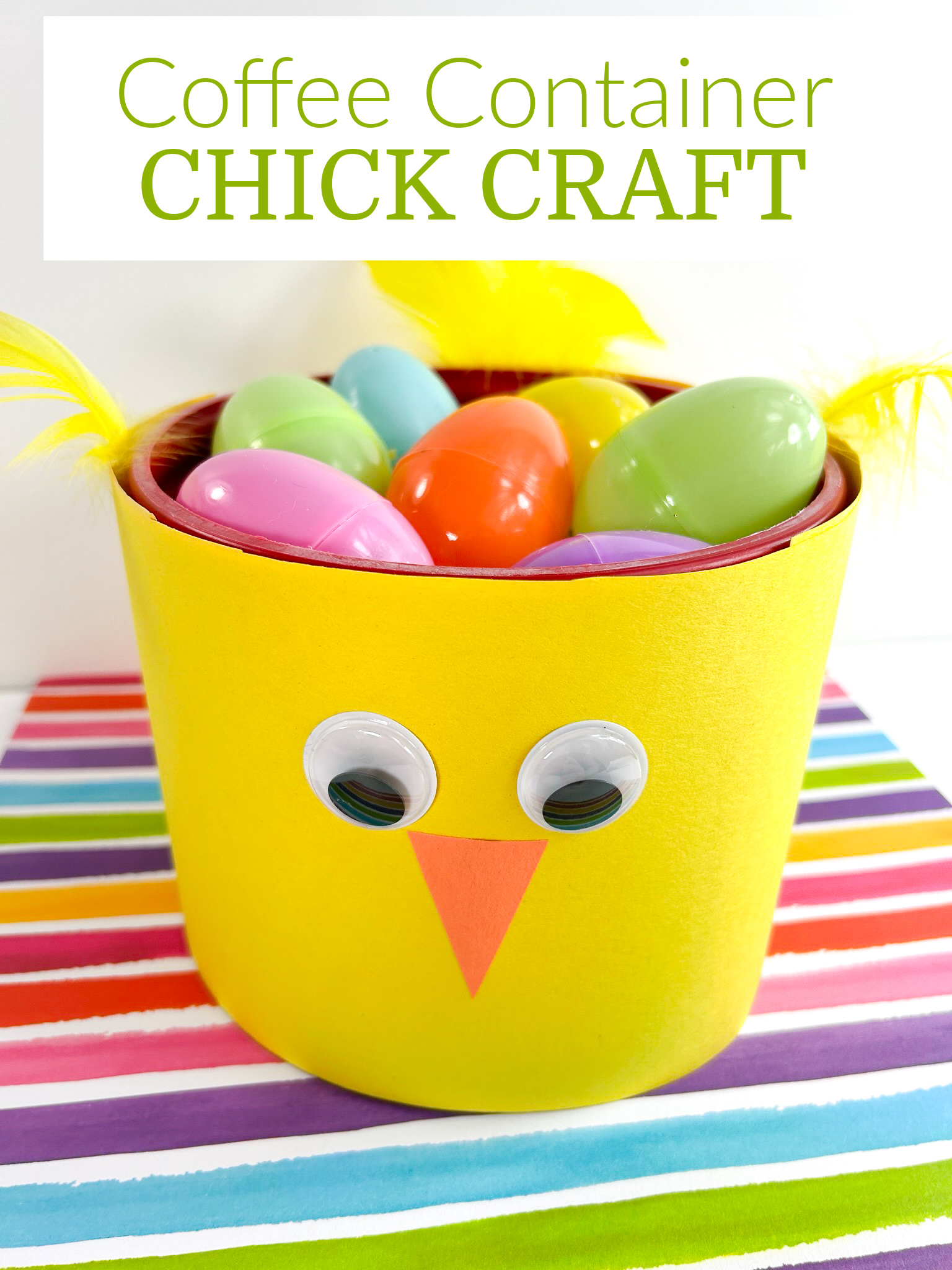 Coffee Container Chick Craft - Creative Cynchronicity