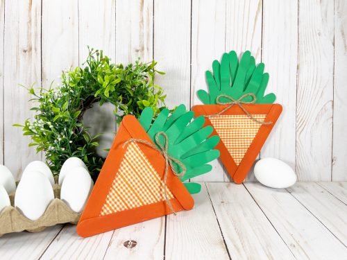 Craft Stick Carrot Craft - Creative Cynchronicity