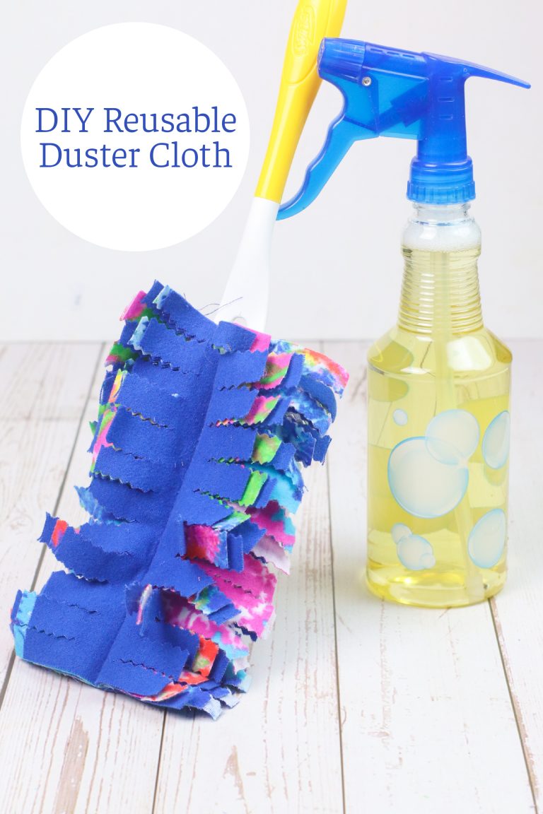 DIY Reusable Duster Cloth - Creative Cynchronicity