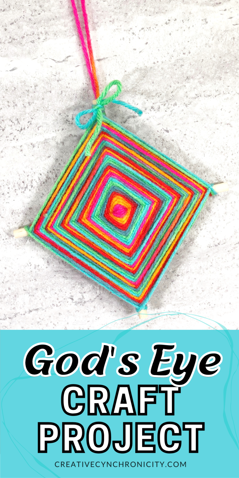 God's Eye Craft Project - Creative Cynchronicity