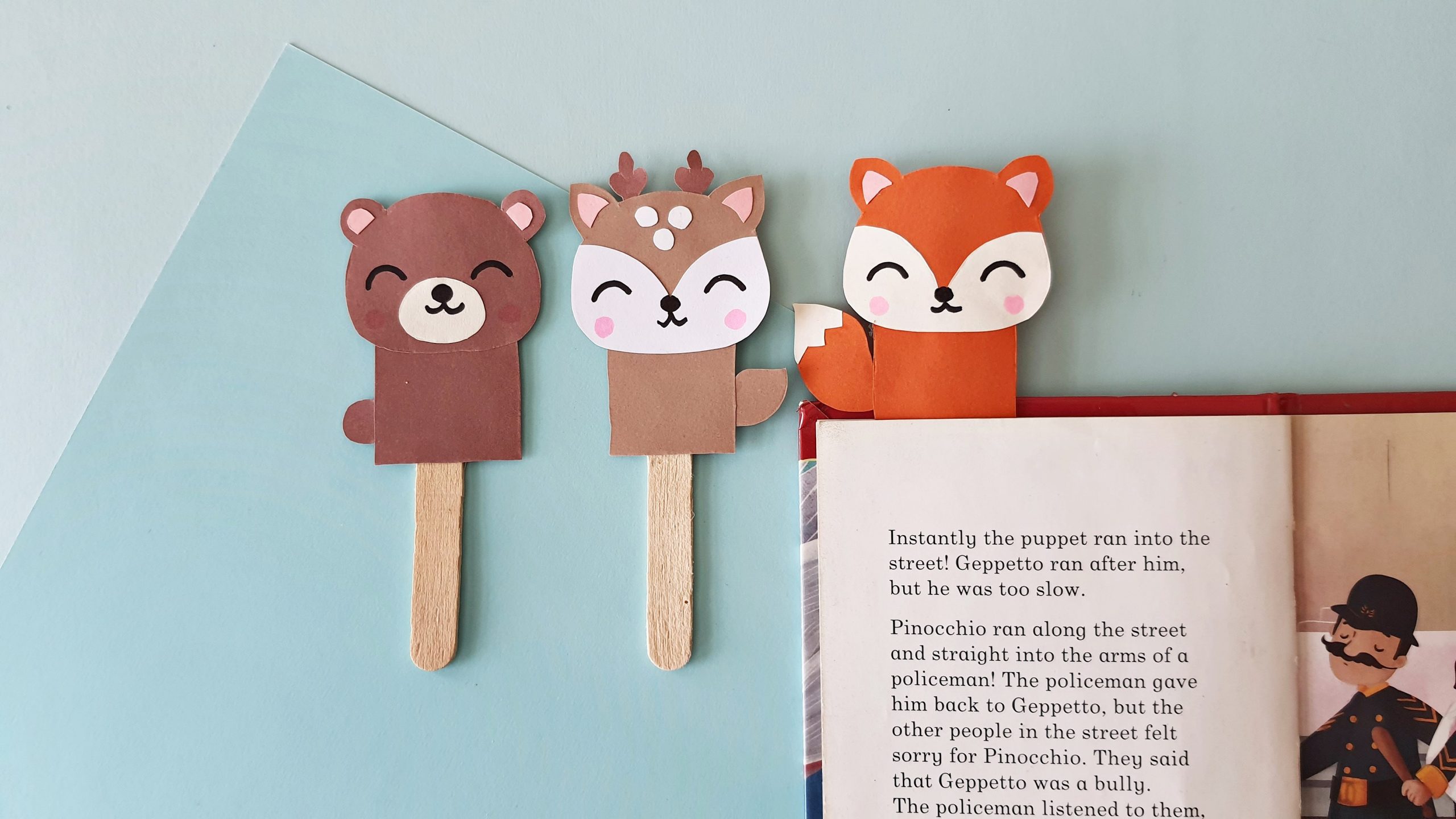 Woodland Animal Bookmarks - Creative Cynchronicity