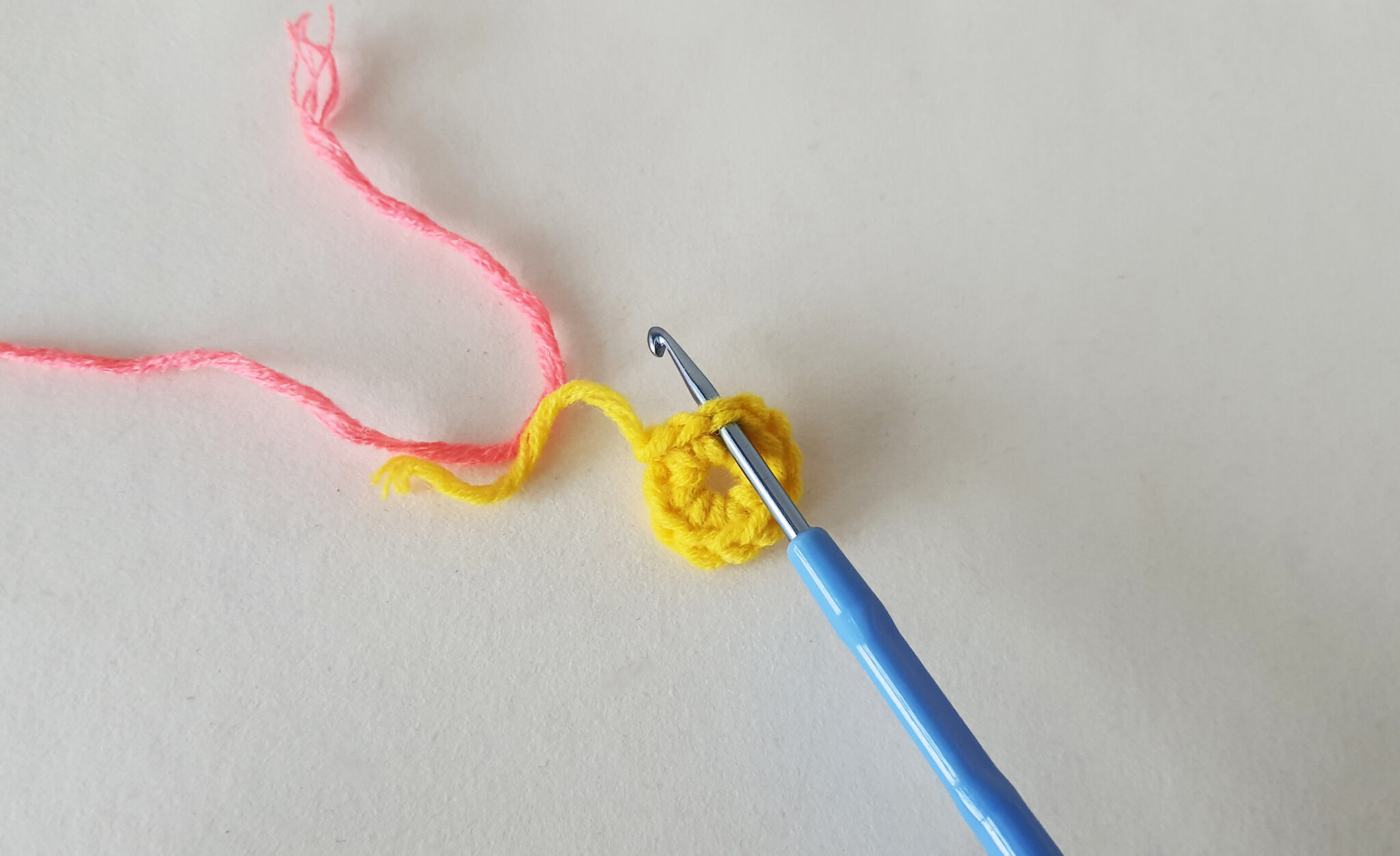 Crocheted Puff Flower - Creative Cynchronicity
