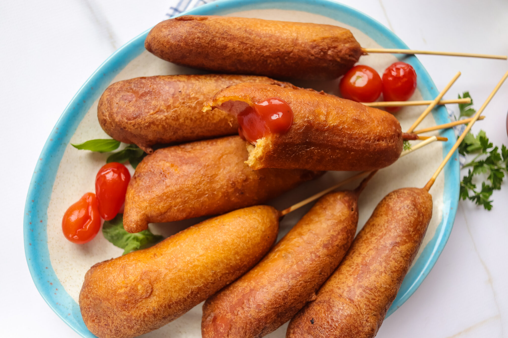 Easy Homemade Corn Dogs - Creative Cynchronicity
