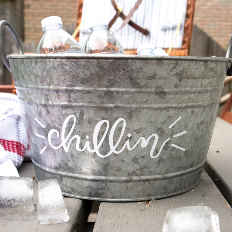 DIY Beverage Tub - Creative Cynchronicity