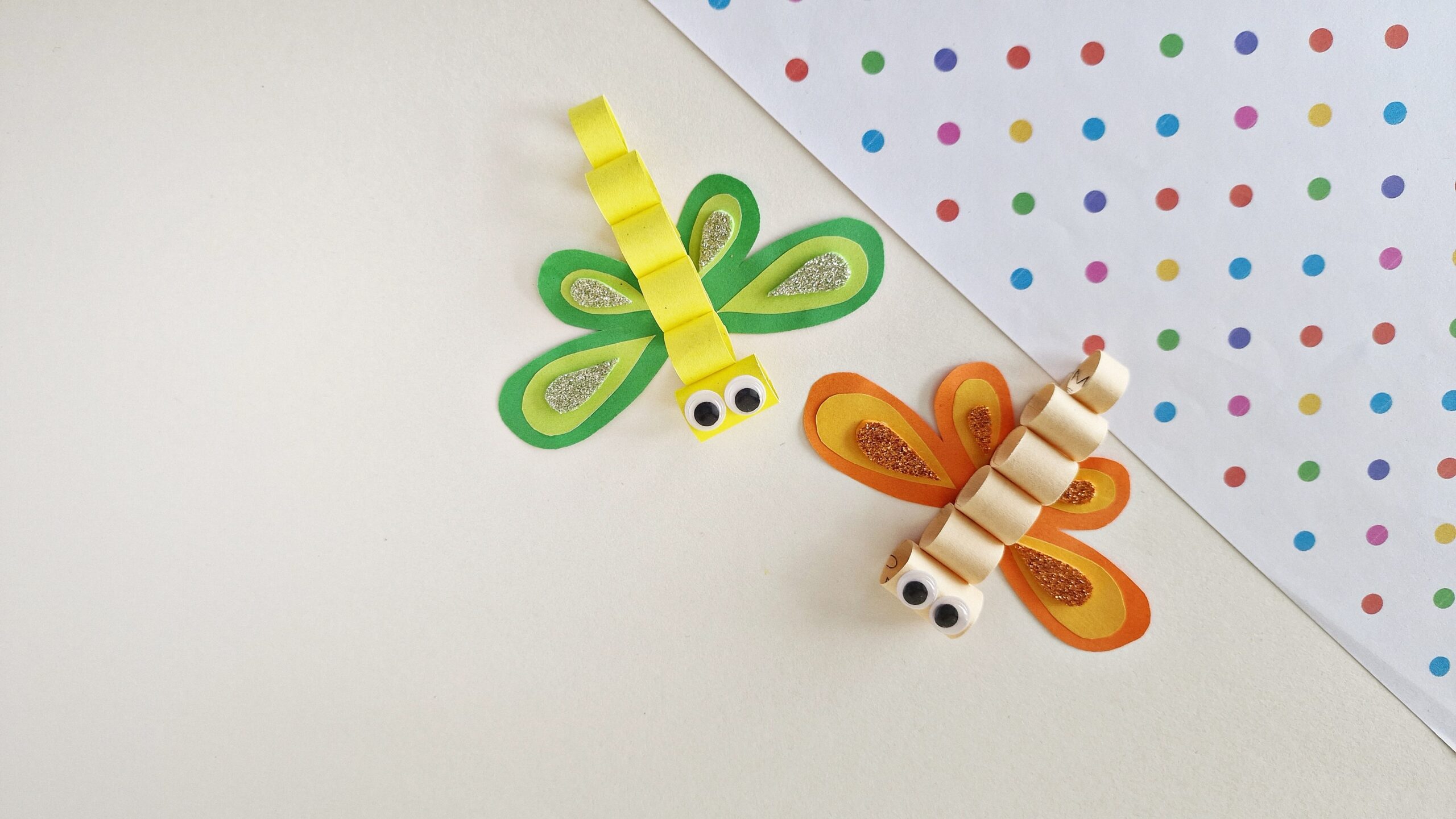 Paper Dragonfly Craft - Creative Cynchronicity