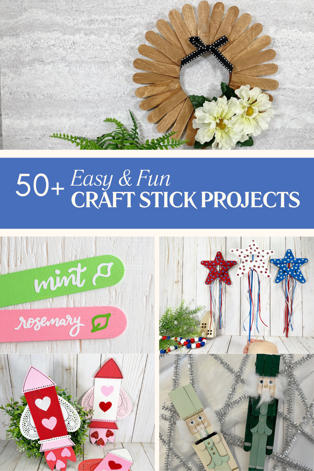 Craft Stick Projects - Creative Cynchronicity