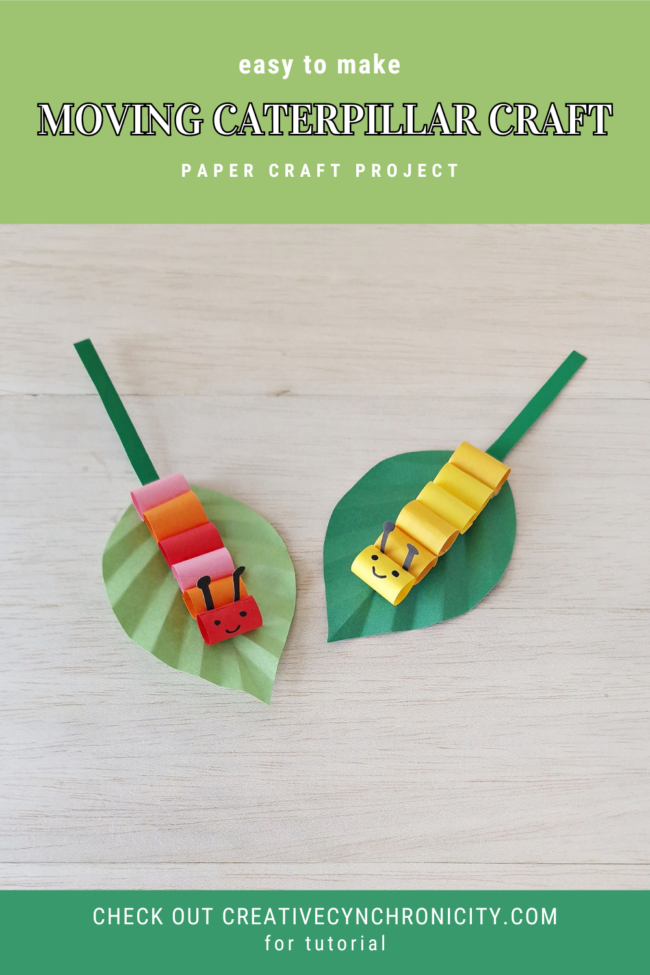 Moving Caterpillar Craft - Creative Cynchronicity