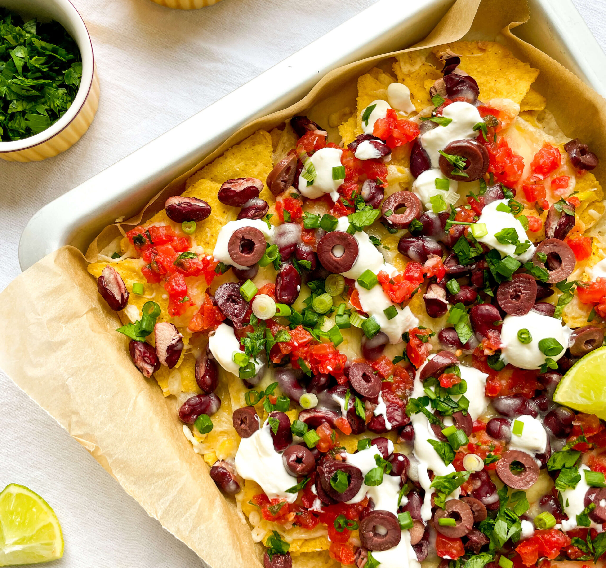 7-Layer Sheet Pan Nachos - Creative Cynchronicity
