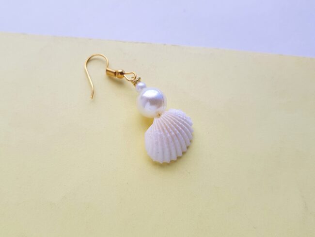 DIY Seashell Earrings - Creative Cynchronicity