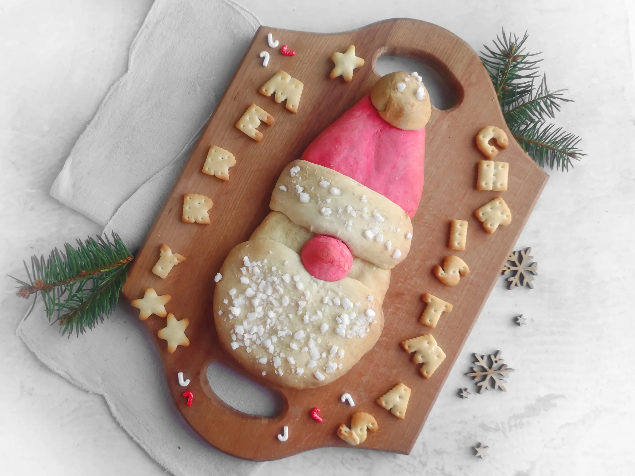 Santa Sweet Bread - Creative Cynchronicity