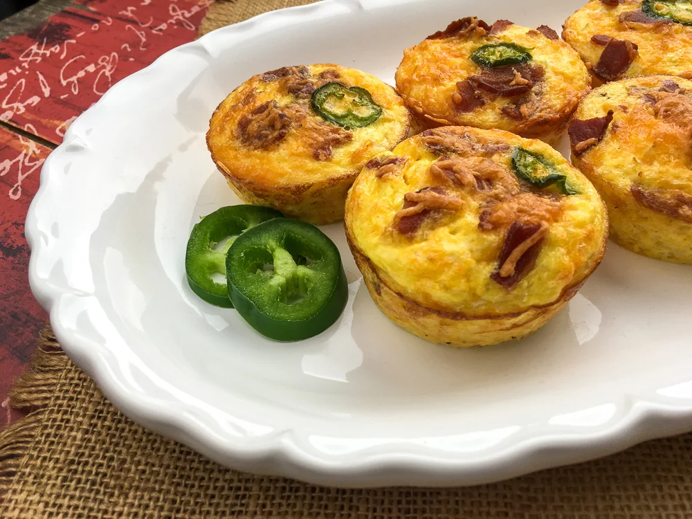Cheesy Cauliflower Breakfast Muffins - Creative Cynchronicity